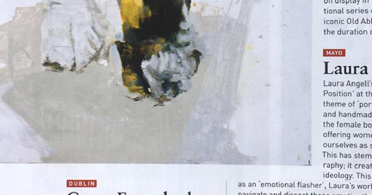 Conor Foy: The Irish Arts Review | Molesworth Gallery