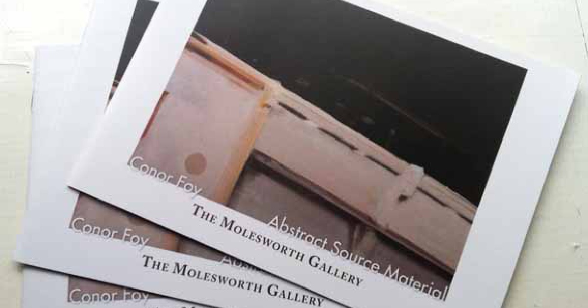 Conor Foy - Publications | Molesworth Gallery